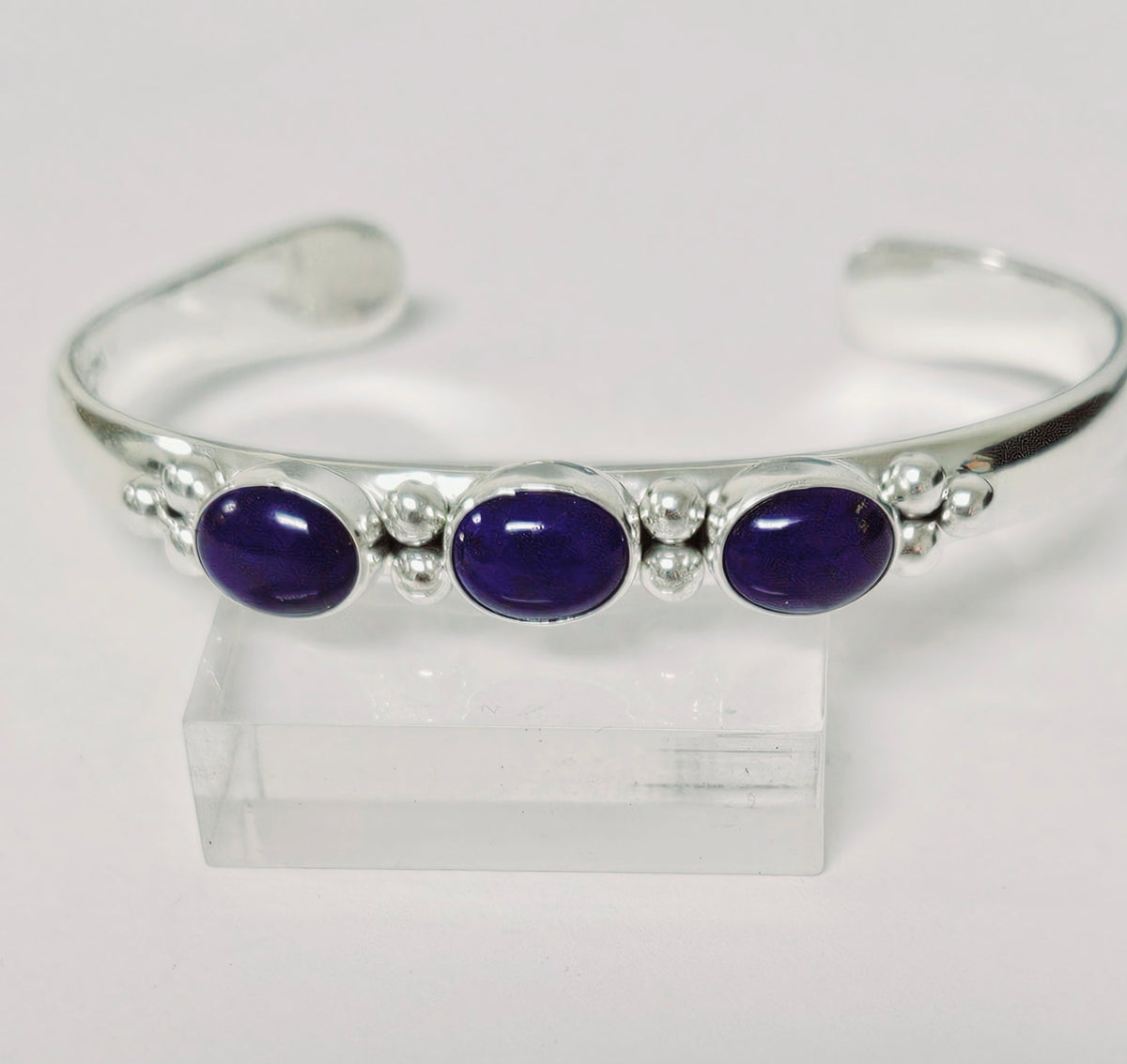 1145 3 Lapis Shell Cuff — Turquoise Tortoise Gallery