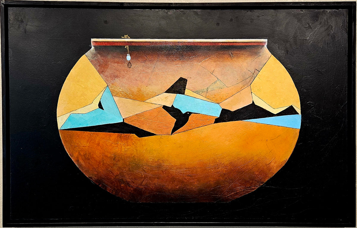 G Hummingbird Pot — Turquoise Tortoise Gallery