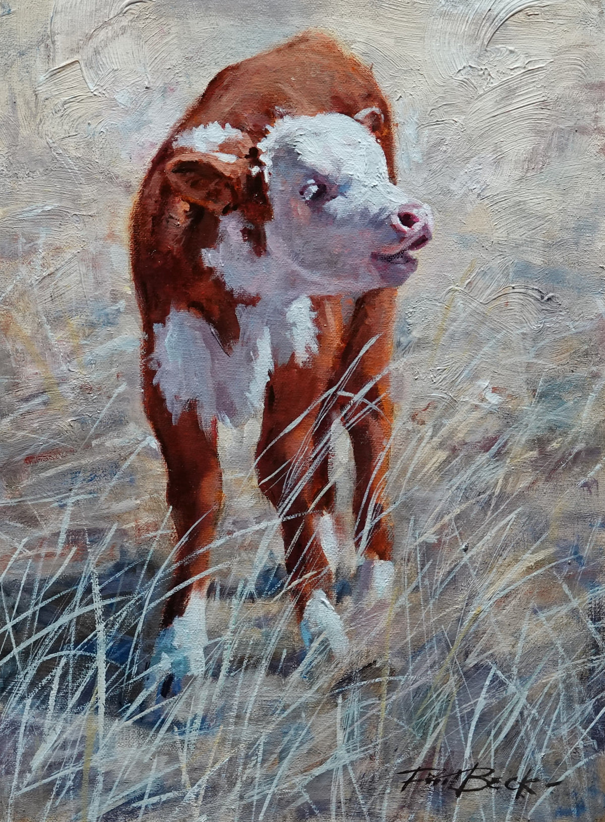 PB I'm Here, Over Here by Phil Beck — Turquoise Tortoise Gallery