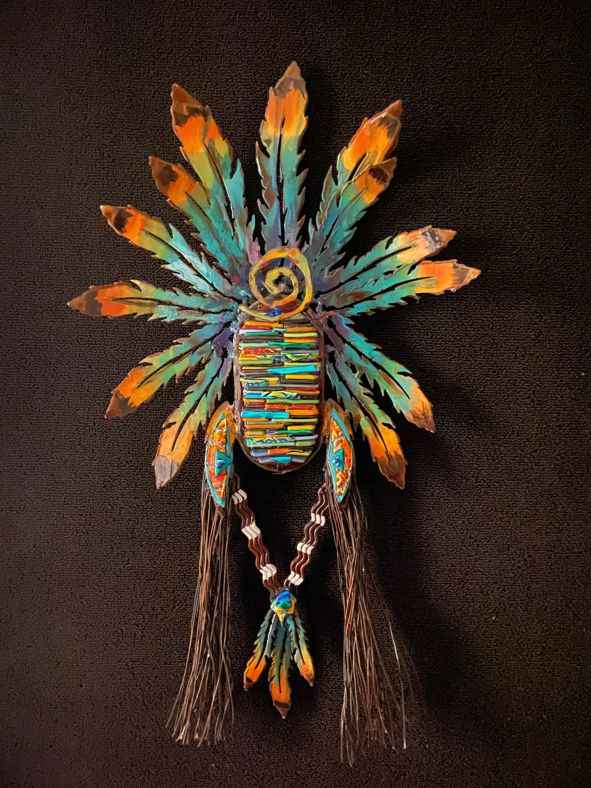 TMA M101 Mask: Rising Sun (WP) — Turquoise Tortoise Gallery