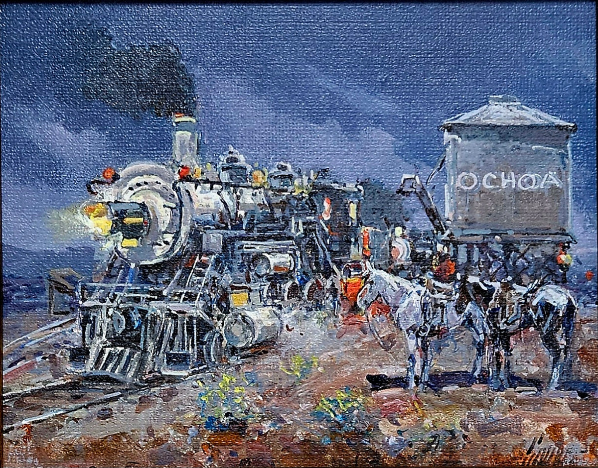 SB Water Tower - Near Benson by Santos Barbosa — Turquoise Tortoise Gallery